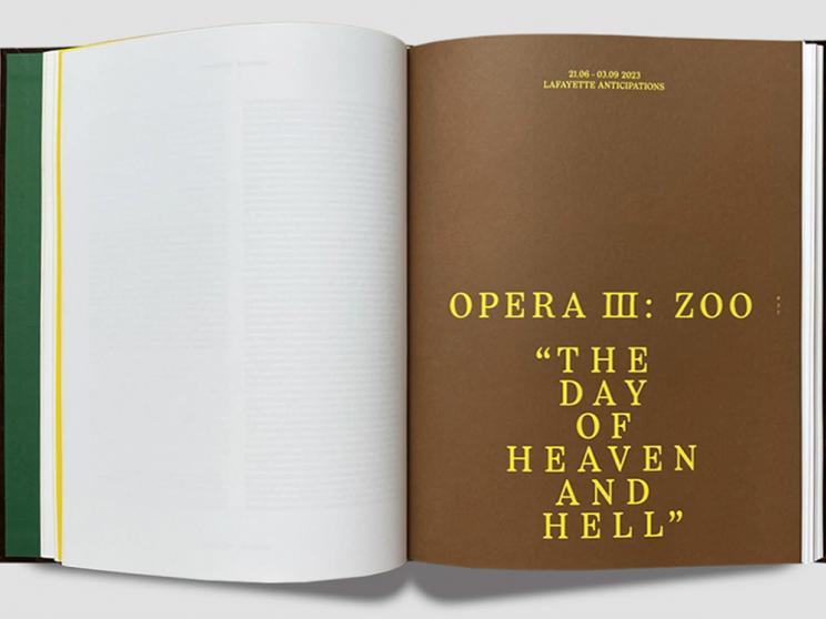 Pol Taburet OPERA III : ZOO “The Day of Heaven and Hell” | Lafayette Anticipations